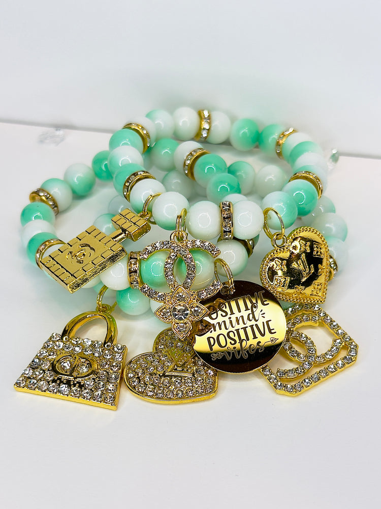 Beaded Charm Bracelets – Charmed Up By Kae