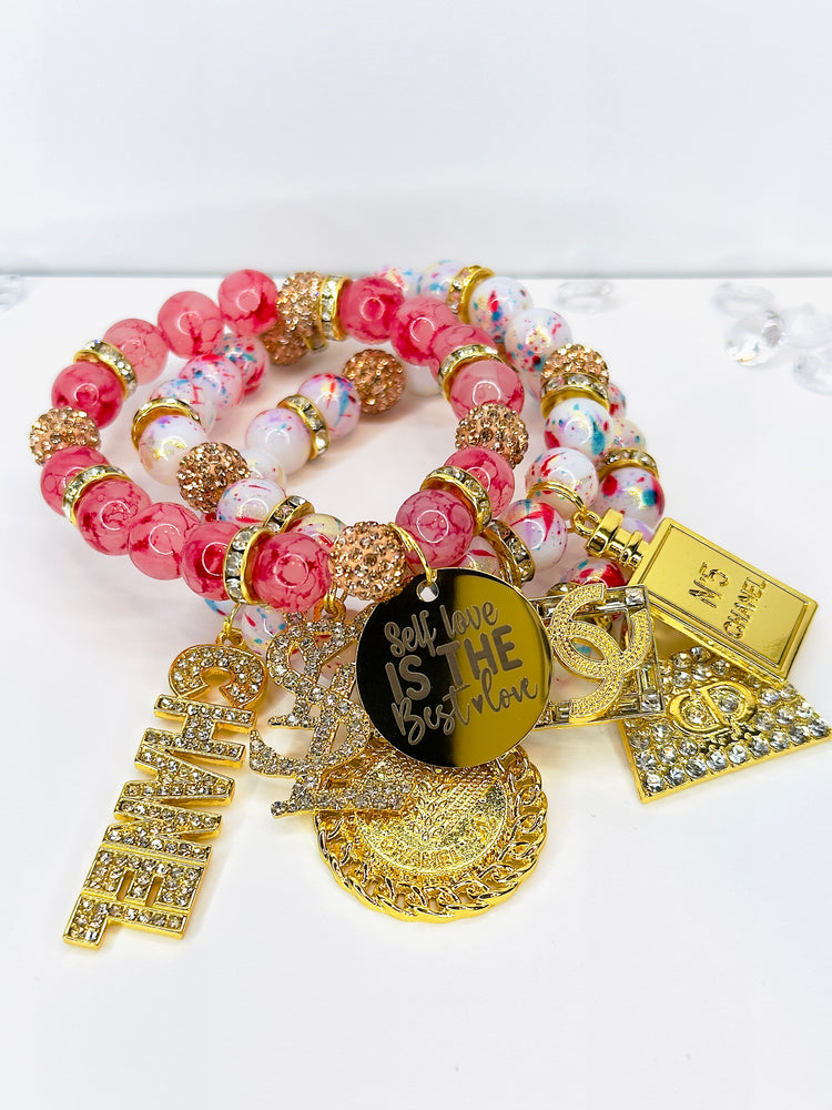 Beaded Charm Bracelets – Charmed Up By Kae